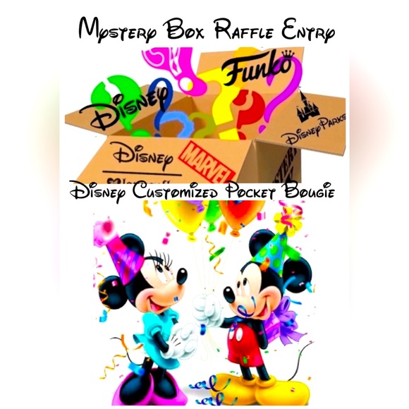 Disney | Jewelry | Disney 75 Mystery Box Raffle Ticket Entry | Poshmark